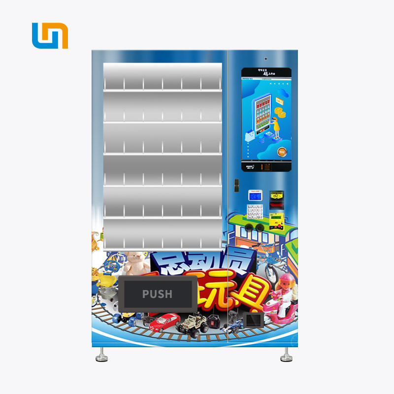 Mesin Jual Mainan Anti Pencurian Dengan Pintu Aluminium Elegan, Mesin ...