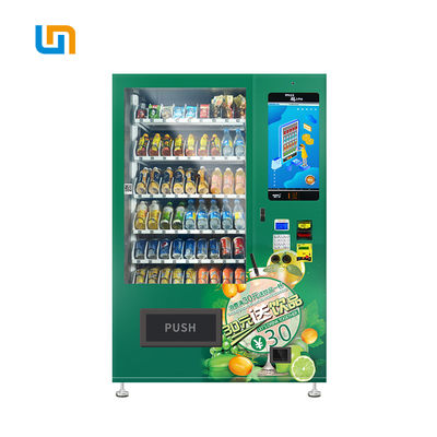 Mesin Jual Minuman Buah-buahan Snack Micron Smart Vending Touch Screen